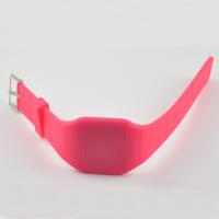 China Ladies And Mens Thin Silicone Watch Various Color For Giveaway Gift for sale