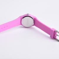 China Private Label Reverse Movement Watch Plastic Material With Silicone Strap for sale