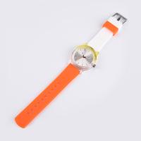 China Plastic Case Silicone Sports Watch , Chrono Sport Quartz Movt Watch for sale