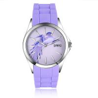 China Japan Movt Silicone Sports Watch With Multi - Color Interchangeable Band for sale