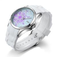 China Japan Movt Silicone Sports Watch With Multi - Color Interchangeable Band for sale