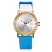 China Large Dial Fashion Silicone Sports Watch Water Resistant For Unisex for sale