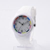 China Chrono Silicone Men Watch With Miyota 6P29 Movement DWG--R0234 for sale