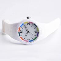 China Chrono Silicone Men Watch With Miyota 6P29 Movement DWG--R0234 for sale