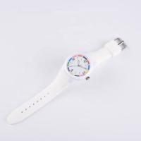 China Chrono Silicone Men Watch With Miyota 6P29 Movement DWG--R0234 for sale