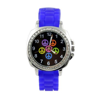 China Silicone Monol Watches in Different Colors with Japan Movt DWG--R0107-4 for sale