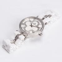 China Sapphire Crystal Ceramic Quartz Watch Waterproof With China / Japan Movt for sale