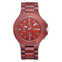 China Simple Design Dial Wooden Wrist Watch With Easy And Convenient Deal for sale