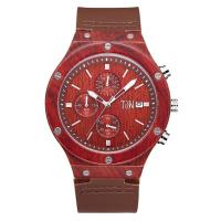 China Simple design dial wooden watch case wooden watches for men for sale