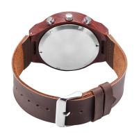 China Simple design dial wooden watch case wooden watches for men for sale