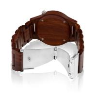 China Luxury wood dial watch waterproof oem wood watch for sale