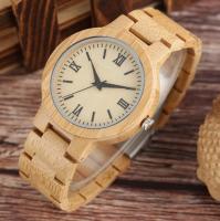 China Personalized Genuine Leather Wooden Quartz Watch Winder Wood With Engraved Logo for sale