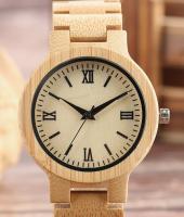 China Personalized Genuine Leather Wooden Quartz Watch Winder Wood With Engraved Logo for sale