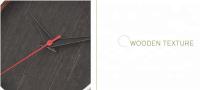 China Simple Dial Wooden Quartz Watch With Leather Band And 2 Year Battery for sale