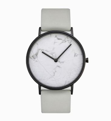 China Custom Brand 3ATM Waterproof Luxury Unisex Quartz Movt Marble Watch for sale