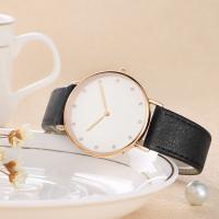 China Minimal Luxury Design Watch Ultra Thin Case Custom 316L Stainless Steel Watch for sale