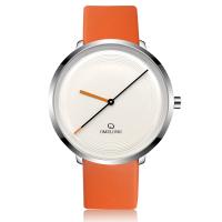 China Round Case Quartz Stainless Steel Watch , Fashion Ultra Thin Quartz Watch for sale