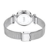 China Custom Brand Logo Quartz Ladies Wrist Watch With Stainless Steel Mesh Band for sale
