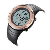 China Interchangeable Bezel Silicone Sports Watch , Backlight Lcd Digital Watch for sale