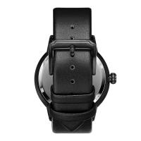 China Men's Unique Design Wooden Watches with Soft Leather Band Men Wristwatch for sale