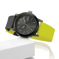 China Soft Wearing Rubber Strap Silicone Quartz Watch With Japan Quartz Movement for sale