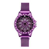 China Classic 30 Meter Rotating Dial Wrist Watch Customized Logo With Magnetic Strap for sale