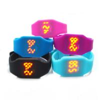 China DWG Silicone Digital Watch , Thin Silicone Touch Screen Watch Customized Color for sale