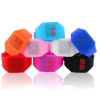 China Silicone Band Fashion LED Digital Watch LED Time Showing Promotional Christmas Gift for sale