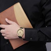 China Portable Handcrafted Original Wood Watch , Auto Date Miyota Quartz Watch for sale