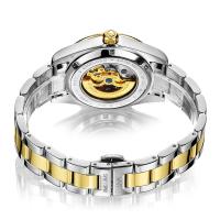 China Popular Automatic Mens Wrist Watches Gold Plated CE ROHS Approved for sale
