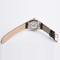 China Customized Color Automatic Mens Wrist Watches With Leather Strap Band for sale