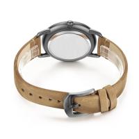 China Luxury Mens Quartz Watch , 5 ATM Waterproof Business Leather Band Watch for sale