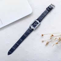 China Popular Design Womens Fashion Watch Dress Jewelry With Genuine Leather Strap for sale