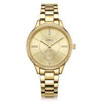 China IP Plated Minimalist Rose Gold Watch Casual Design For Couples And Lovers for sale