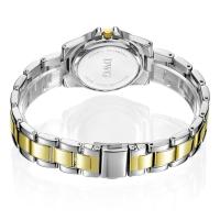 China Ladies Watches Design Womens Alloy Fashion Crystal Glass Gold Plated Watch for sale