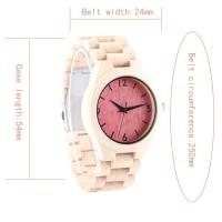 China Japan Miyota Quartz Bamboo Wooden Wrist Watch Custom Logo For Men for sale