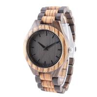 China Luxury Brand Wood Watch Men Analog Natural Quartz Movement Male Wristwatches Clock for sale