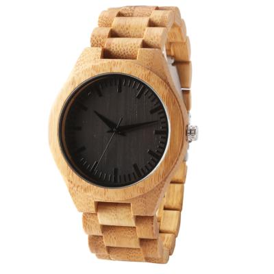 China ROHS BSCI Bamboo Wooden Wrist Watch Japan Quartz Movement for sale