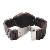 China OEM Wooden Wrist Watch Analog Dial Display RoHS certification for sale