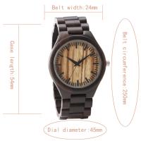 China Vintage Bamboo Wooden Watch Water Proof Casual Wood Watches for sale