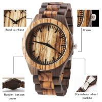 China Personalized Wooden Wrist Watch Wrist Wood Watches Custom Design for sale