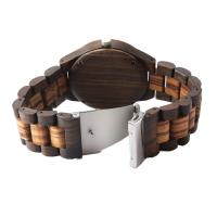 China Japan Miyota Quartz Natural Wood Watches Quartz Digital Watch for sale