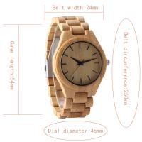 China Watch Men High Quality Japan Movt Quartz Simple Style Mens Watch OEM Custom Wristwatch Wrist Wooden for sale
