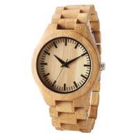 China Natural Wooden Quartz Watch , Auto Date Miyota Quartz Watch Portable Handcrafted for sale