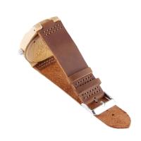 China Women Minimalist Wooden Quartz Watch , Bamboo Wrist Watch With Quartz Movement for sale