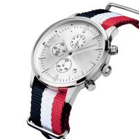 China Waterproof Alloy Quartz Watch Genuine Leather Strap With CE/ROHS/BSCI Certification for sale