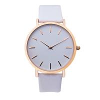 China Leather Strap Quartz Ladies Wrist Watches 3 5 10 ATM Stainless Steel Case Back for sale