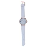 China Leather Strap Quartz Ladies Wrist Watches 3 5 10 ATM Stainless Steel Case Back for sale