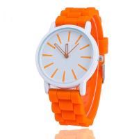 China Unisex Luxury Wrist Silicone Band Alloy Case Watch 30 Meter Waterproof for sale