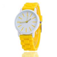 China Unisex Luxury Wrist Silicone Band Alloy Case Watch 30 Meter Waterproof for sale